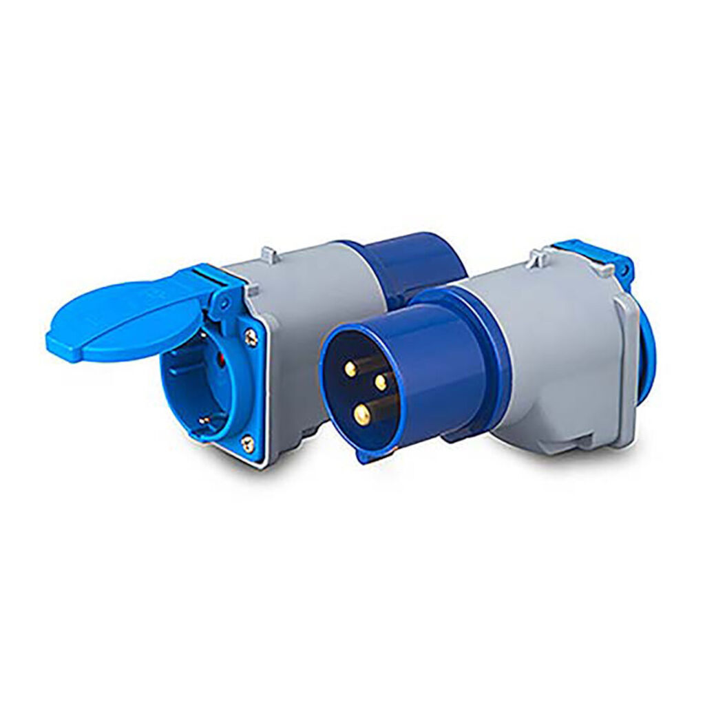 Smart Living adapter CEE hann - Schuko hun